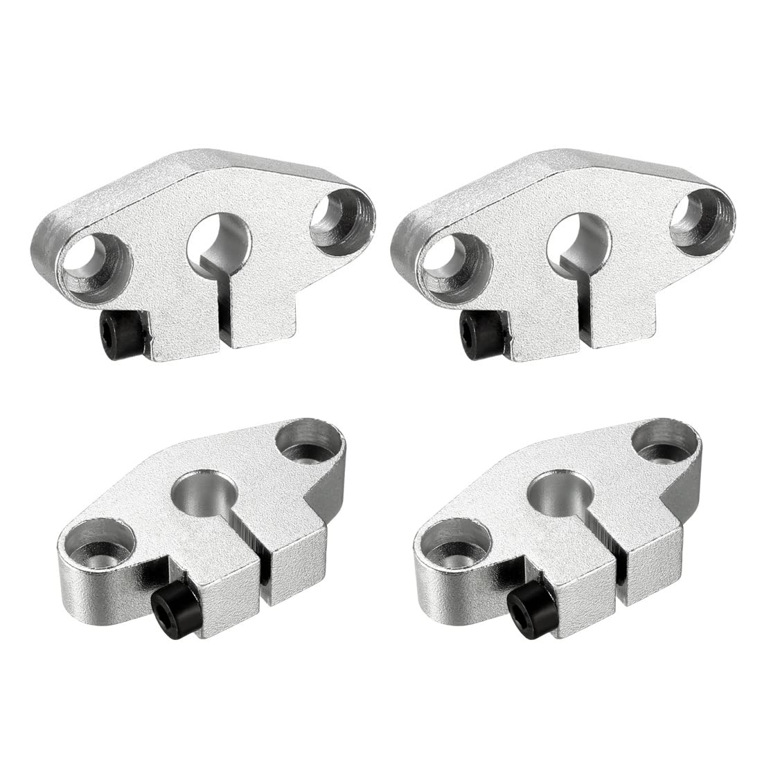 HiPicco 4pcs SHF8 Aluminum Linear Rod Rail Shaft Support 8mm Linear ...