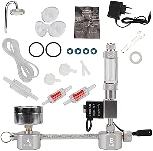 Amazon.com: DIY with Solenoid Valve Aquarium CO2 Generator System Kit Bubble Counter Diffuser ...