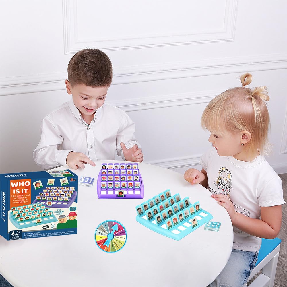 AVCXEC Guess Who, Guess Who Game for Kids, Guess Who Travel Game, Funny ...