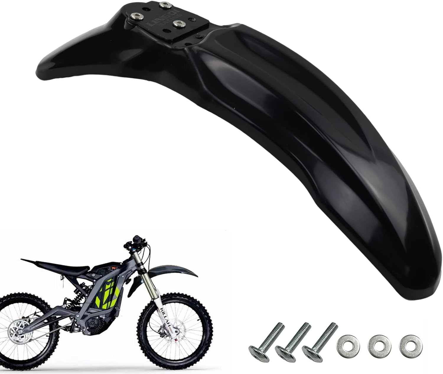 LINGQI RACING Modified Upgrade Front Fender for SURRON Light Bee with ...