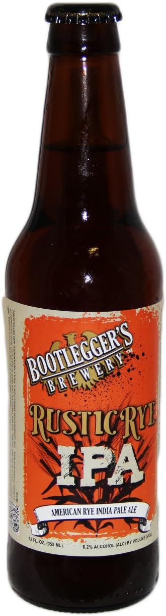 Amazon.com: Bootleggers Rustic Rye India Pale Ale IPA Bottle ...