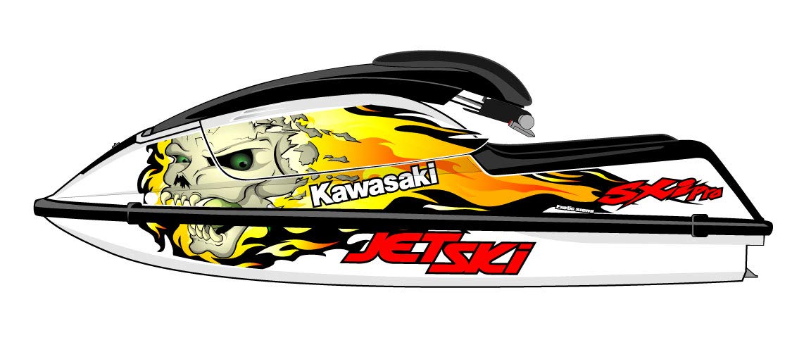 Buy Kawasaki Jet Ski 750 SX, 750 SXi, SXi Pro Graphic Kit - EK0003SXI ...