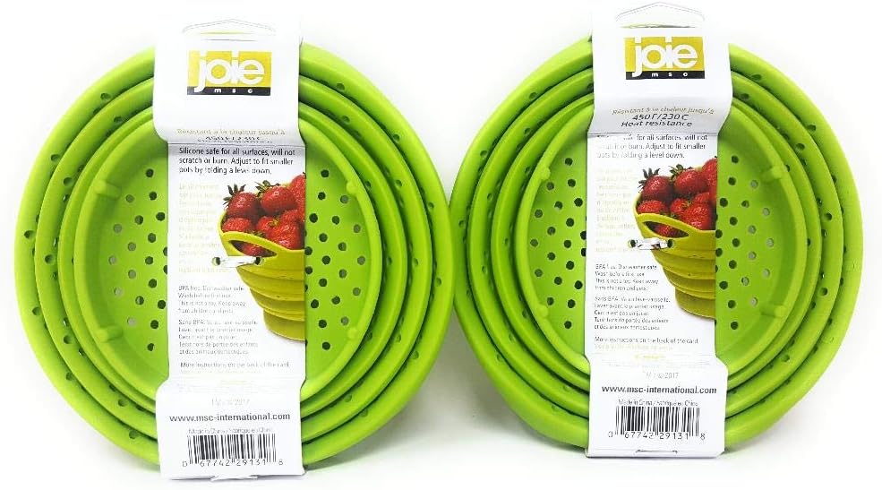 Amazon.com: Joie Collapsible Silicone Steamer 2 Pack: Home & Kitchen