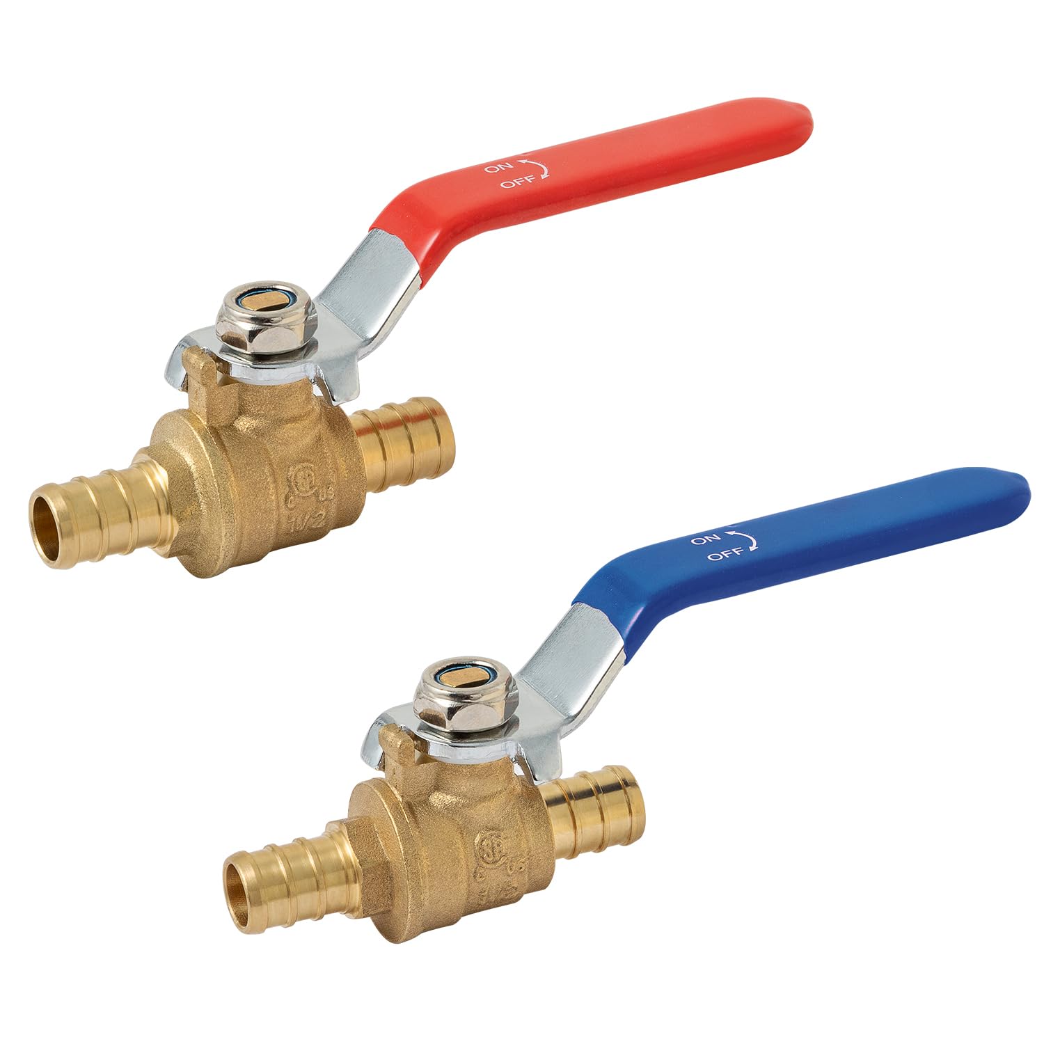 Amazon.com: SUNGATOR 2-Pack Pex Ball Valve 1/2 Inch, Full Port 1/4 Turn ...