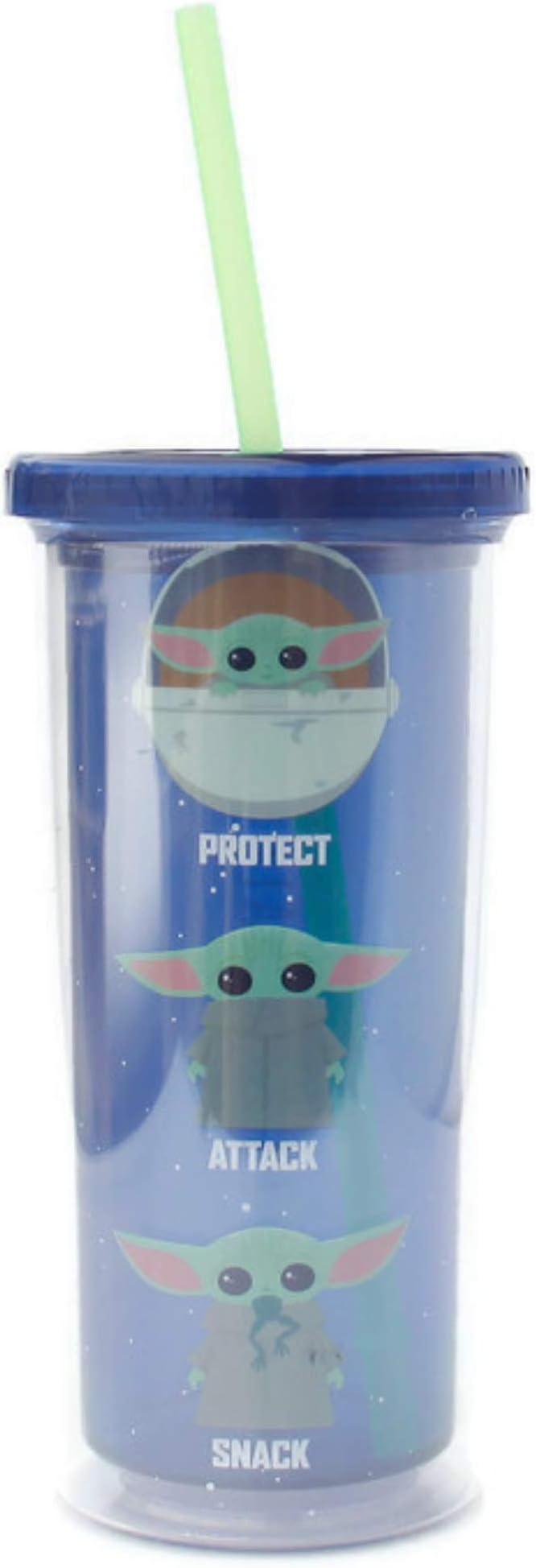 Amazon.com: Silver Buffalo Star Wars The Mandalorian The Child Protect ...