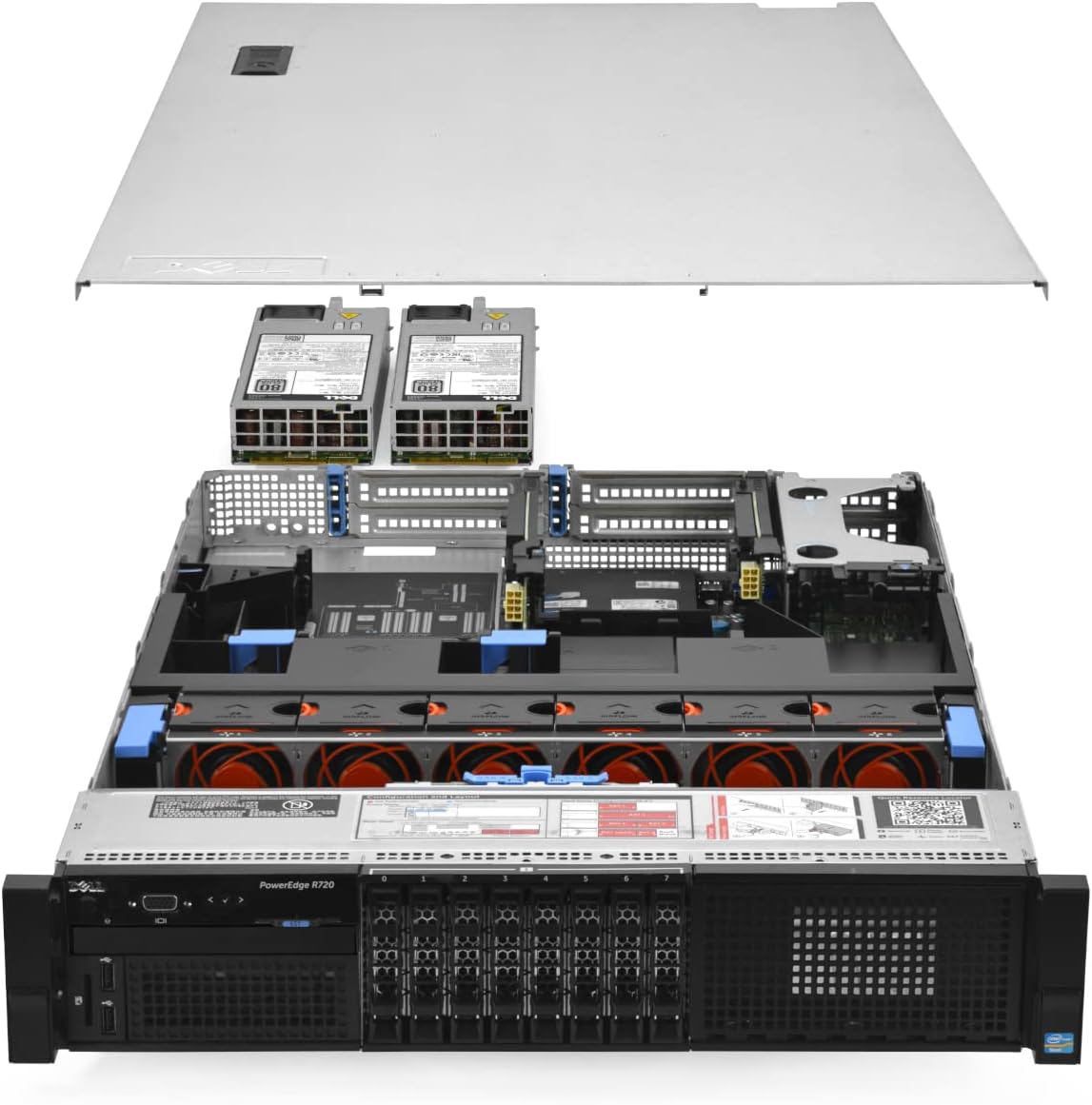 Amazon.com: Dell Servidor PowerEdge R720 2X E5-2690 2.90Ghz 16-Core 192GB H710 (renovado ...