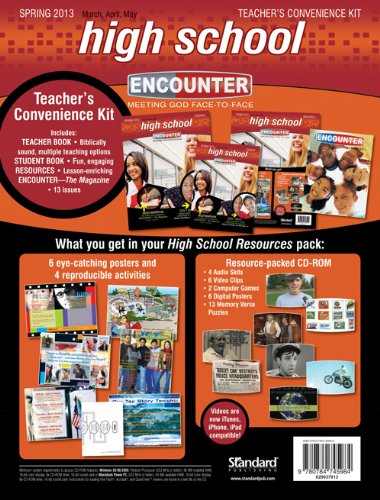 High School Teacher's Convenience Kit-Spring 2013 (Encounter Curriculum ...