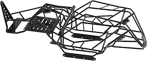 Amazon.com: Black Metal Welding Roll Cage Chassis for Axial Wraith 1/10 ...