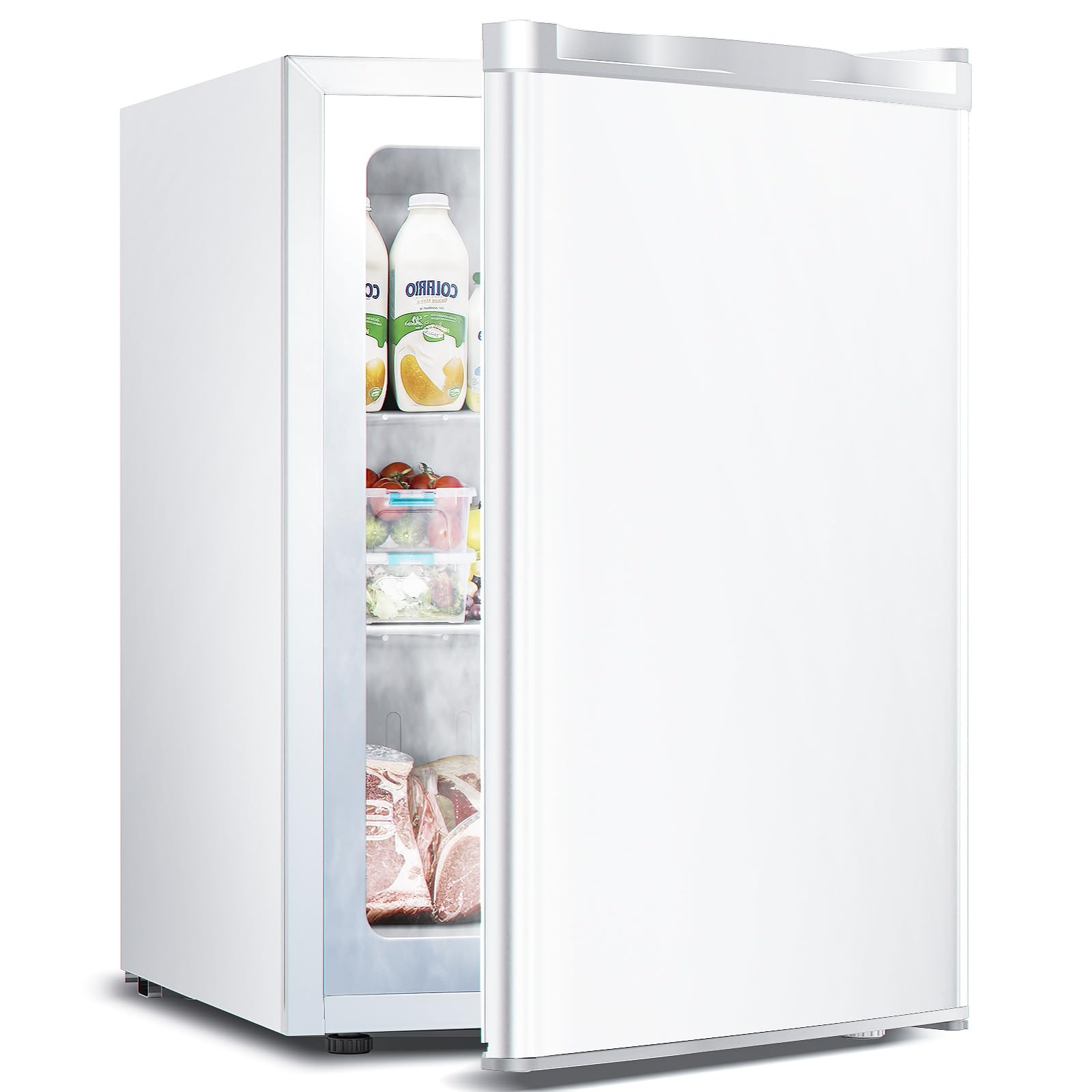 Amazon.com: Electactic 3.0 Cu.ft Upright Freezer, Small Mini Freezer ...