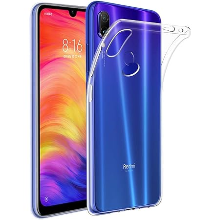 YOFO Silicone Transparent Back Cover for MI Redmi Note 7 Pro/Note 7 ...