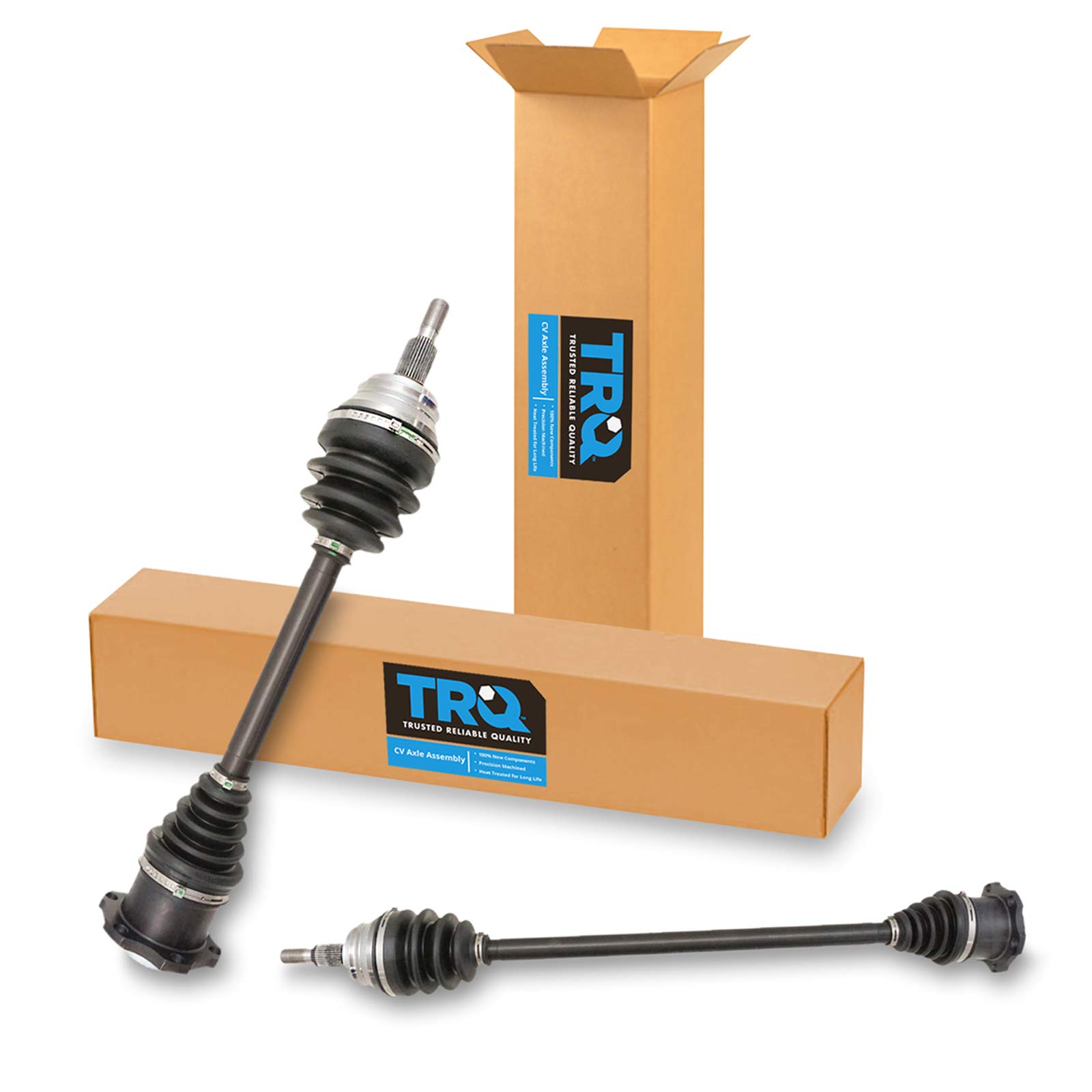 TRQ Front CV Axle Shaft Assembly 2 Piece Kit Pair Set New for 1999-2005 ...
