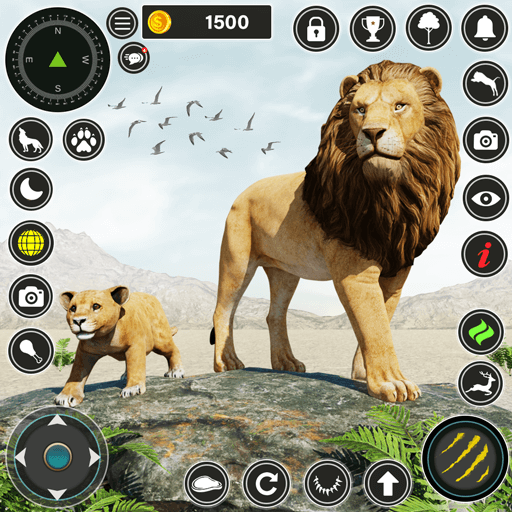 Wild Lion Simulator - Jungle King Ultimate Lion Attack Cougar Sim ...