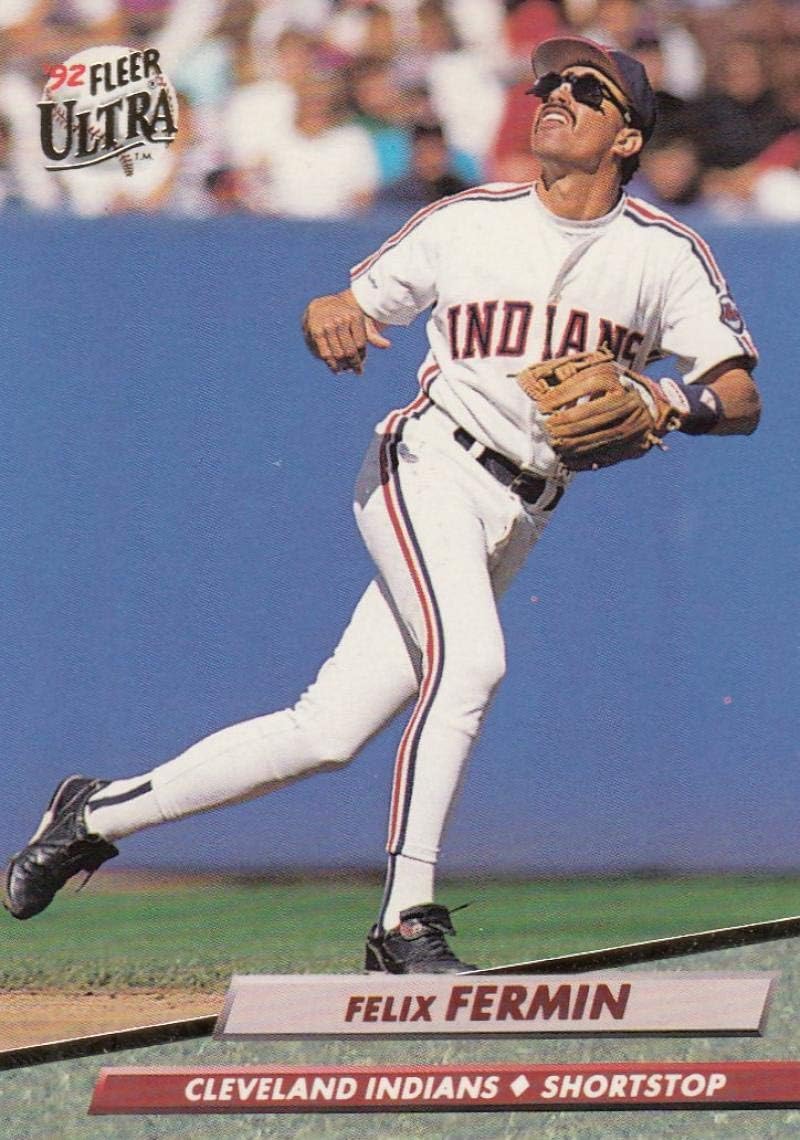 Baseball MLB 1992 Ultra #49 Felix Fermin VG Indians – Yaxa Colombia