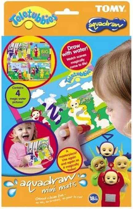 Tomy Aquadraw Teletubbies Mini Mats : Amazon.co.uk: Toys & Games