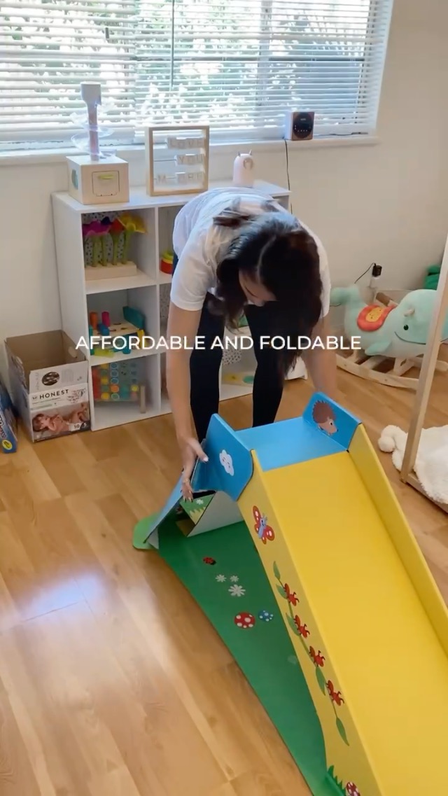 Snapklik.com : Pop2Play Toddler Playground Indoor Slide For Kids Durable Eco-Friendly Foldaway ...