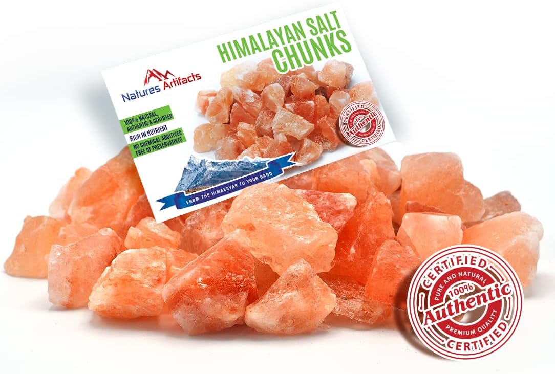 Amazon.com : Himalayan Pink Salt Chunks, 1” - 2" Chunks, 2 LBS ...