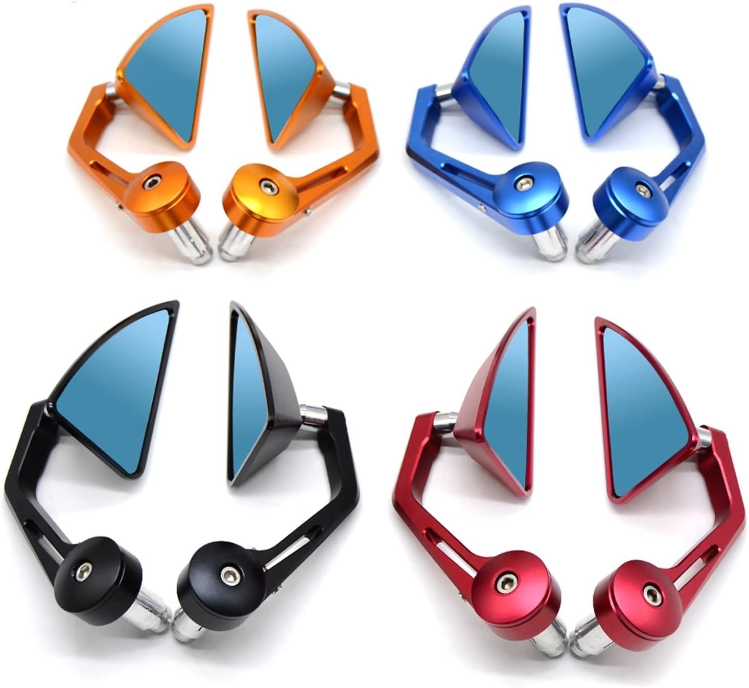 DEIHGE Mirrors Rear View Universal Motorcycle Mirror View Side Rear ...