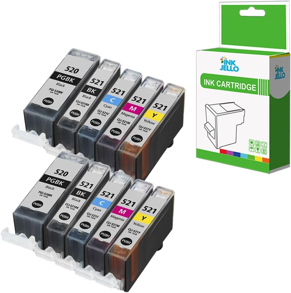 InkJello Ink Cartridge For Printer, Compatible With Canon Pixma iP3600 ...