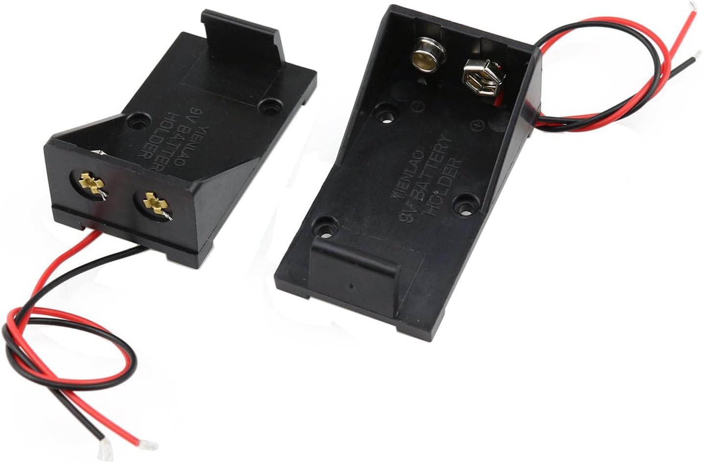 Amazon.com: Dookoe 9V Battery Boxs, DIY Plastic Battery Containers with ...