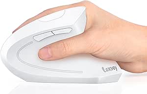 Amazon.com: Lekvey Ergonomic Mouse, Vertical Wireless Mouse ...