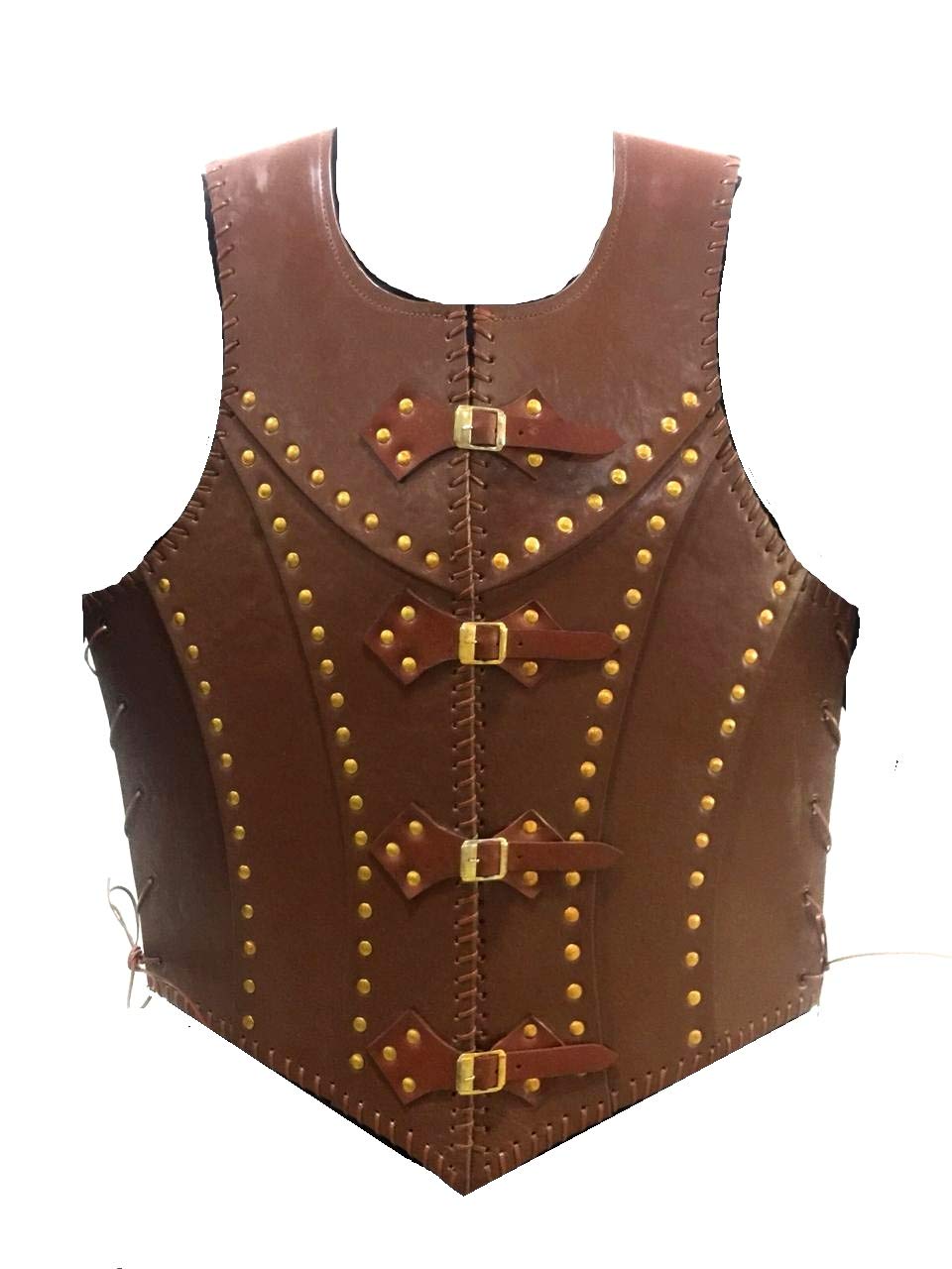 Amazon.com: Armor Soldiers Leather Body Armour Brown : Clothing, Shoes ...
