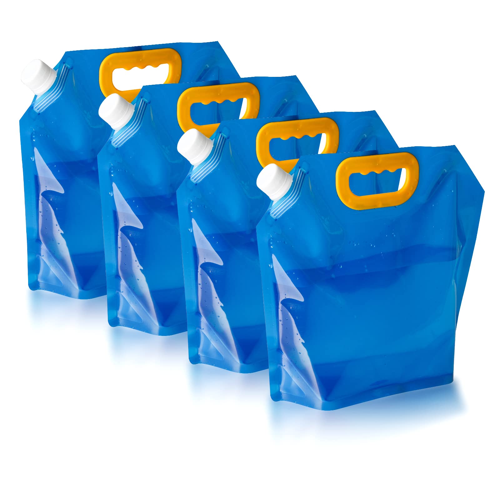 Amazon.com: Hakkin Collapsible Water Tank Container 4 Pack 0.66 Gallon ...