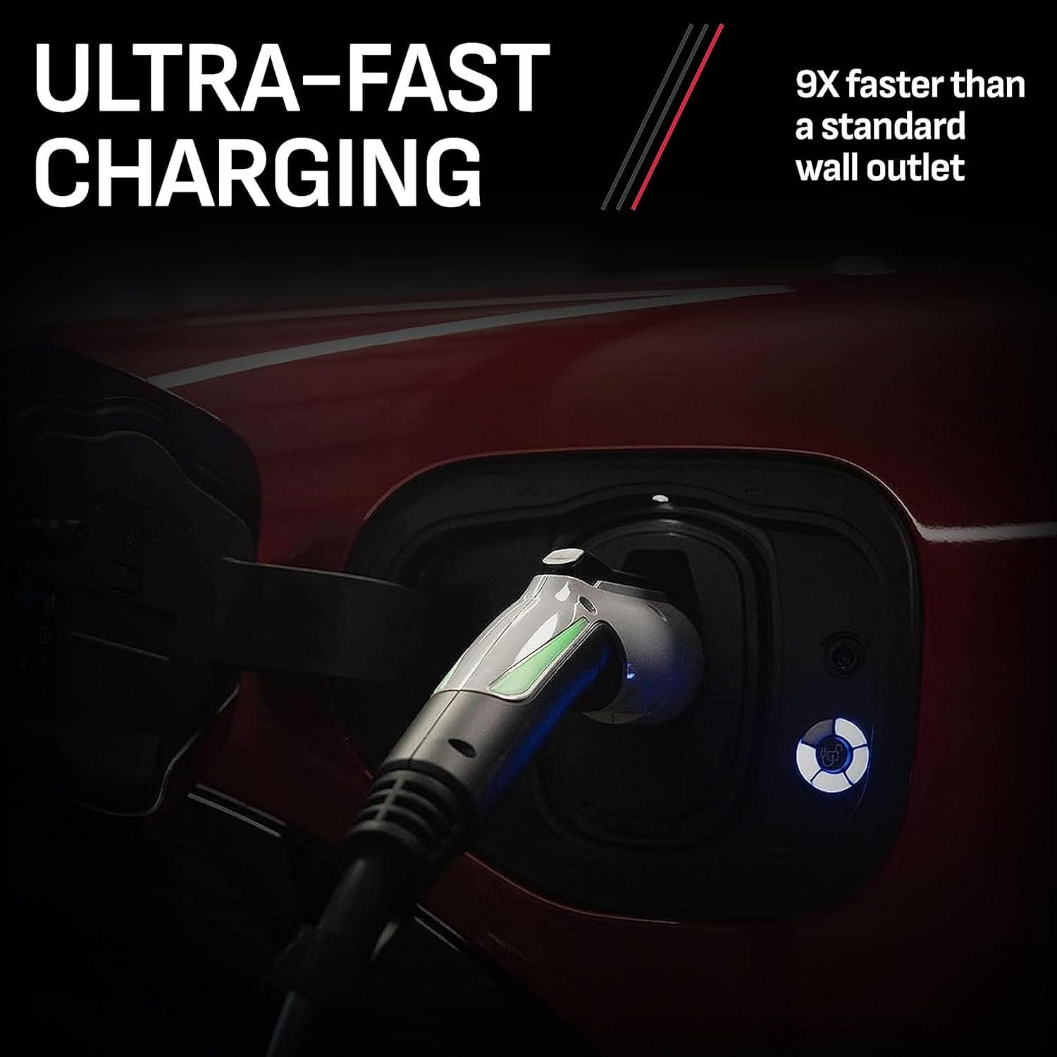 Snapklik.com : Schumacher Electric 240V / 40A Level 2 EV Wall Charger ...