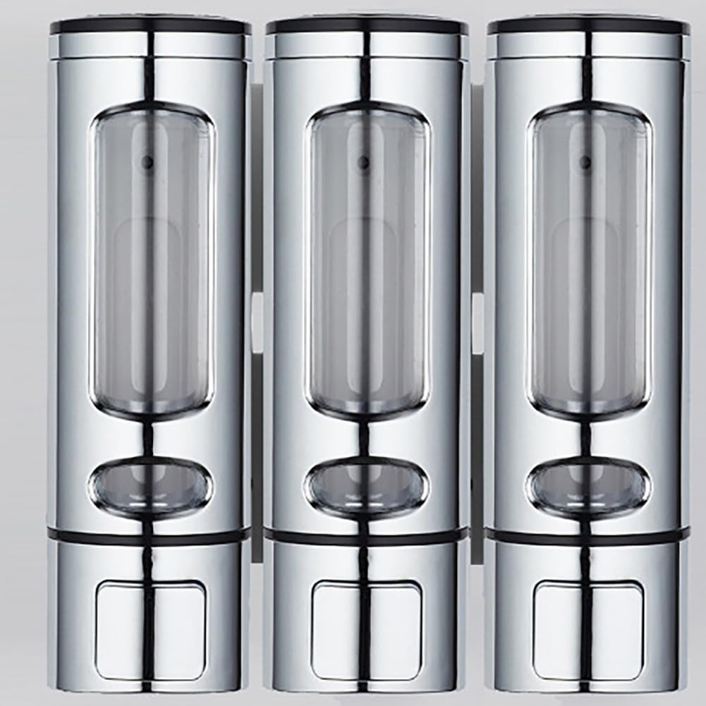 Amazon.com: Shampoo Dispensers for Shower Wall Mounted Glue Soap ...