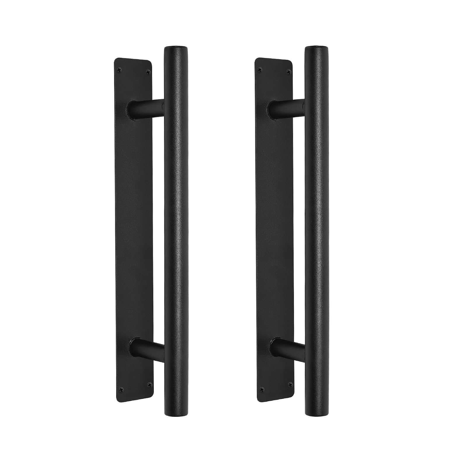 Snapklik.com : Purife 12 Iron Interior Sliding Door Pull Handles Black ...
