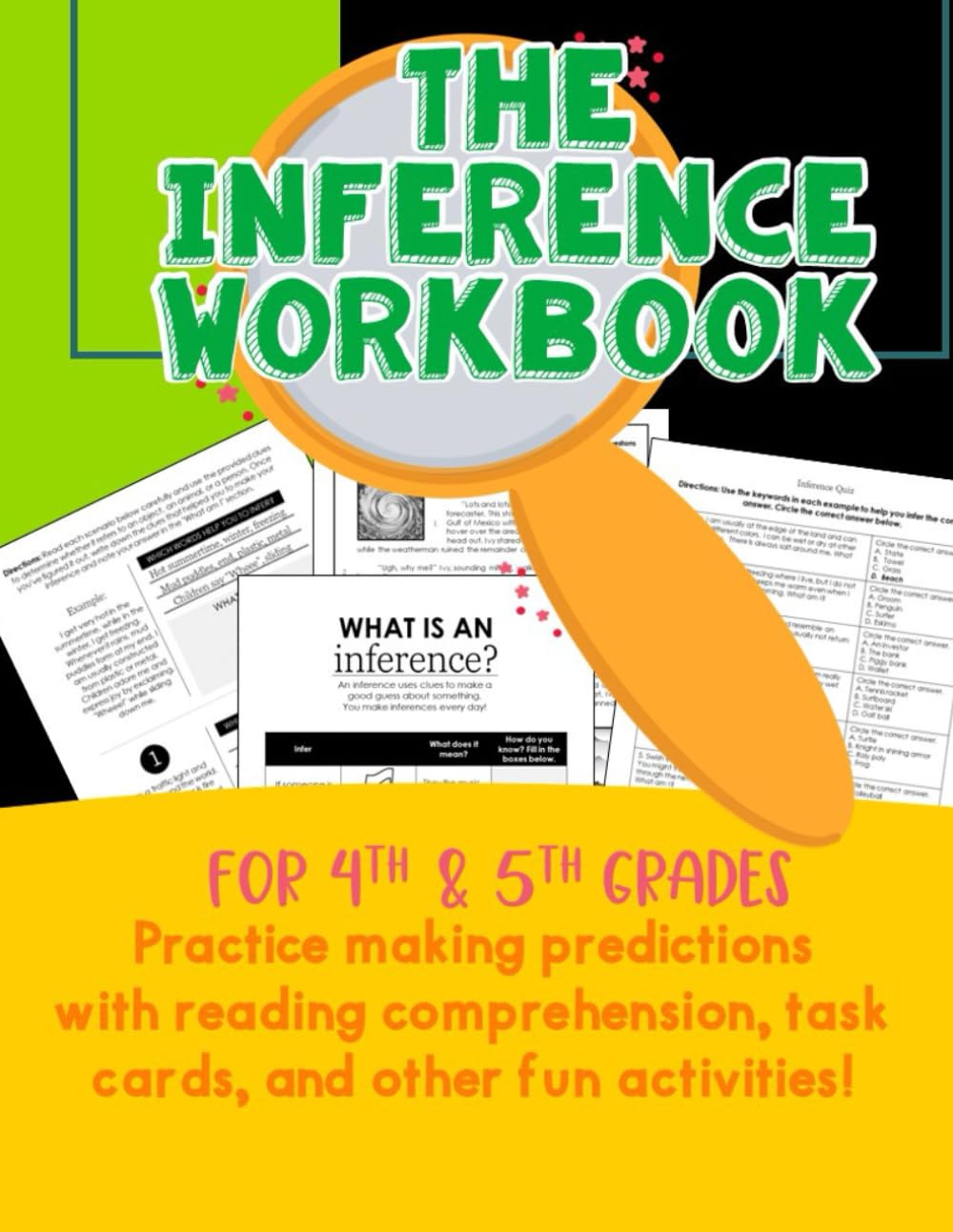 Buy The Inference Workbook for 4th & 5th grades: Practice making ...