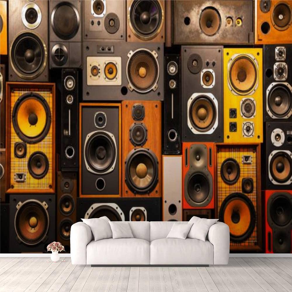 Wall Of Vintage Speakers