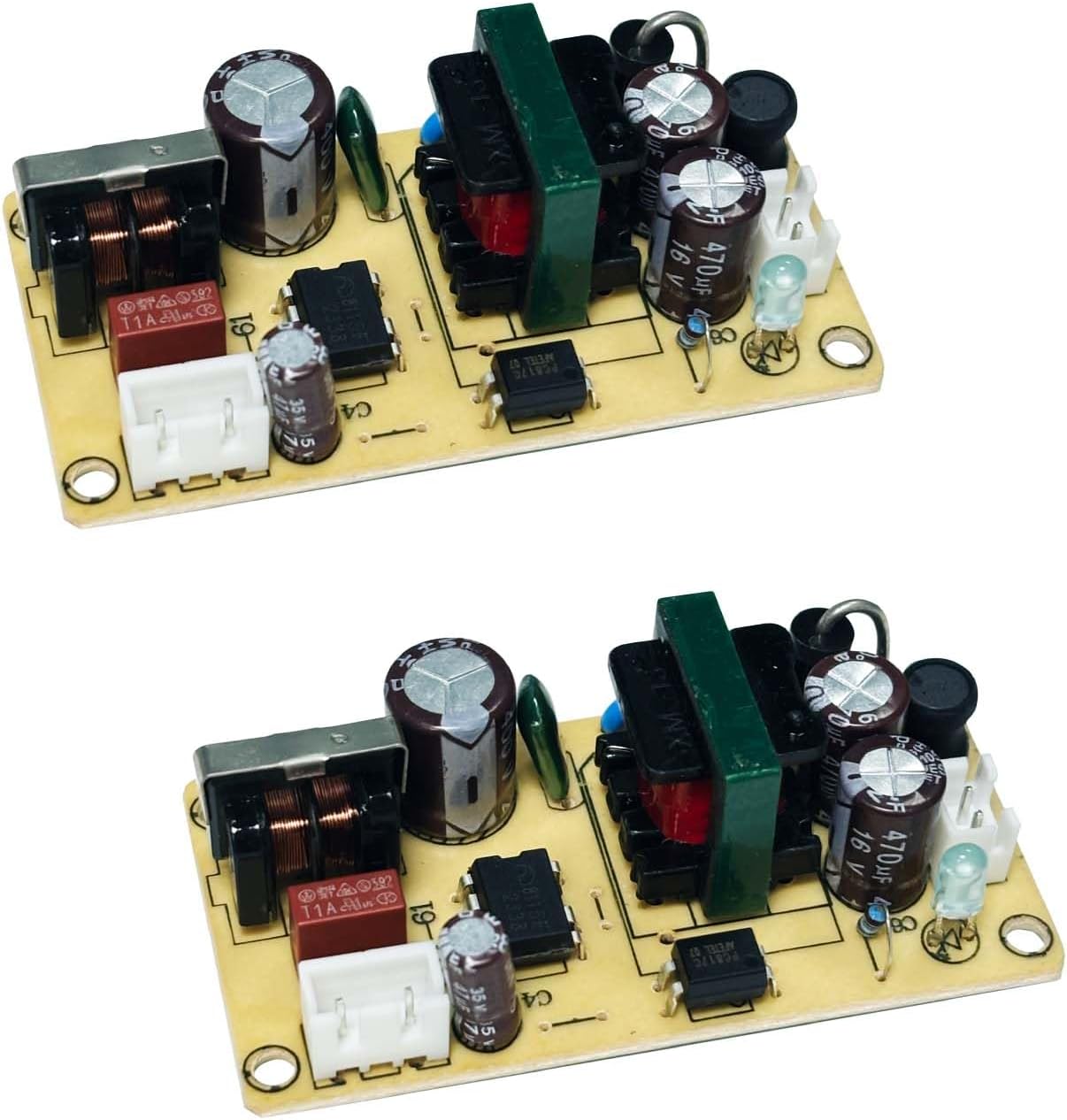 Amazon.com: 2pcs AC to DC 5V 10W Power Module | Input AC 100V-240V ...