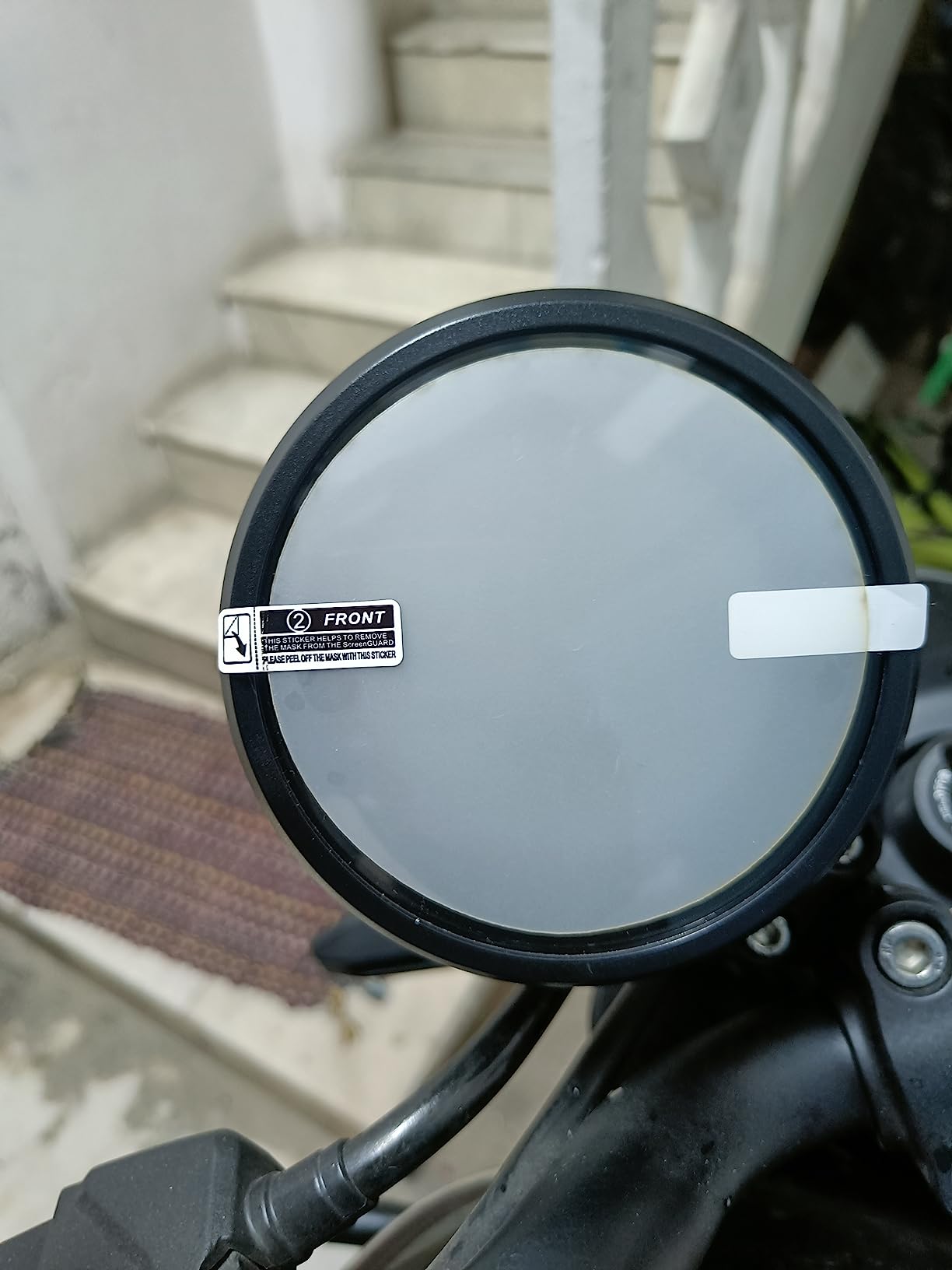 FriendZon PET 9H Nano Speedometer Scratch Guard Screen Protector ...