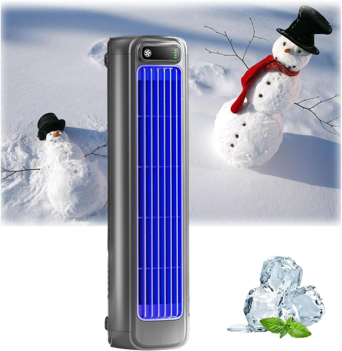 Outfany Cooling Ace, Portable Air Conditioner Cooling Fan Quiet with 3 ...