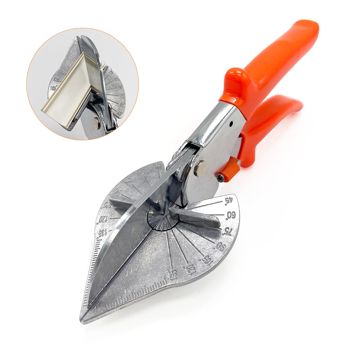 Snapklik.com : Multi Angle Miter Shear Cutter Hand Tools,45-135 Degree ...