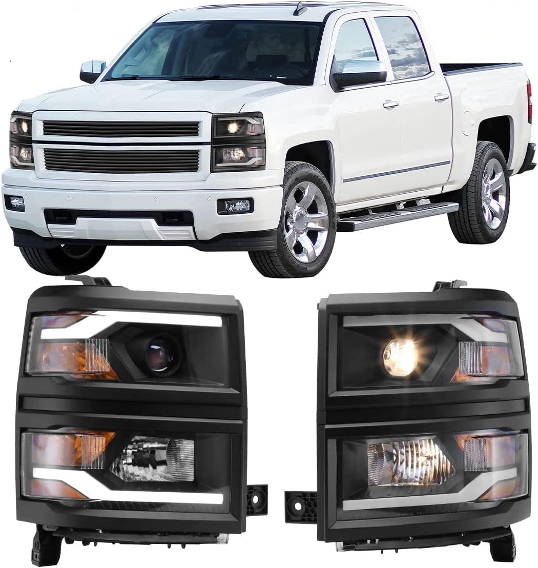 Amazon.com: Winjet Compatible with [2014-2015 Chevrolet Silverado 1500 ...