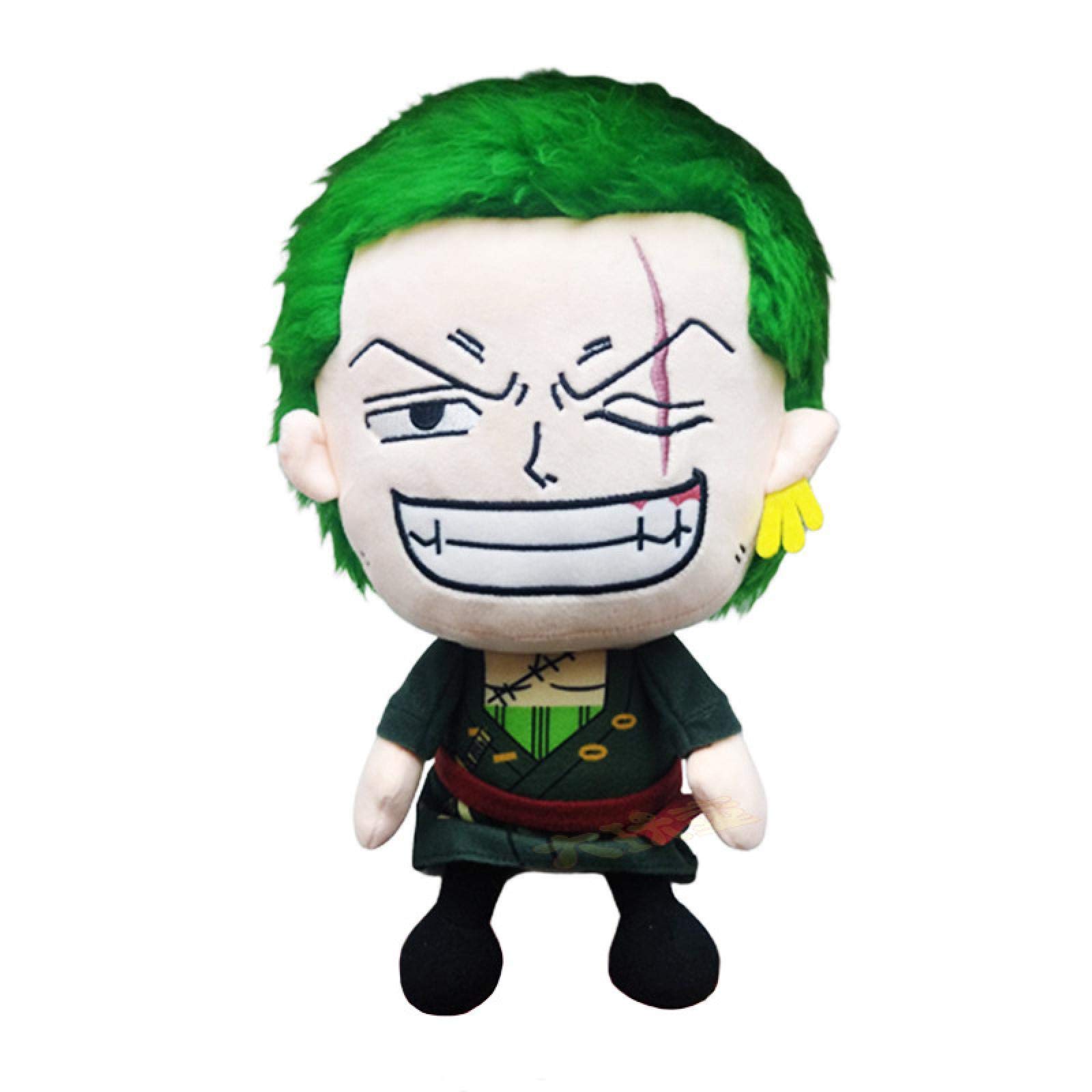 Buy 30 cm Roronoa Zoro figure plush doll anime One Piece figures ...