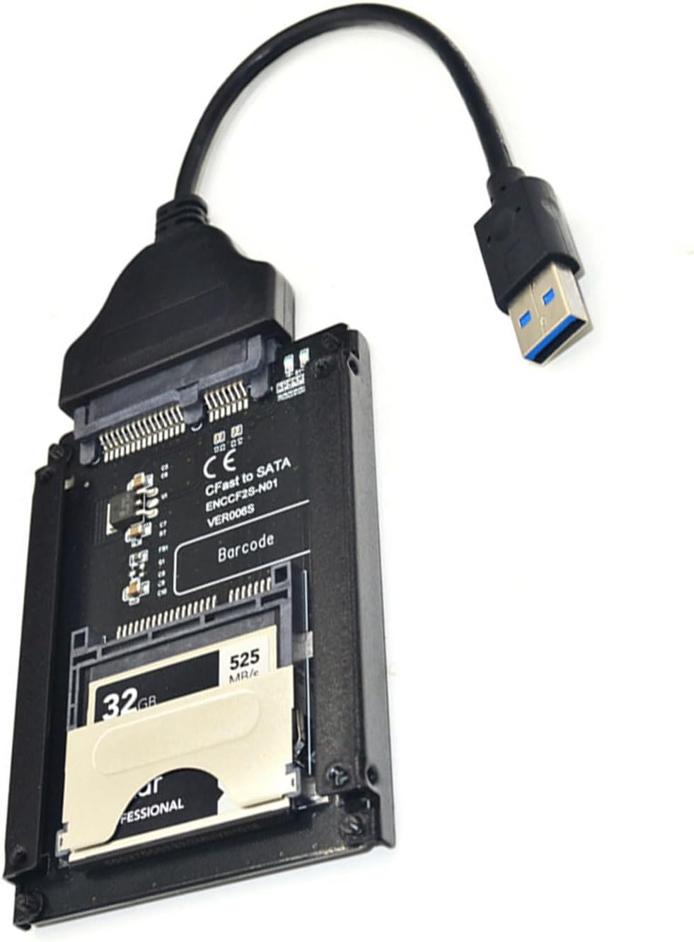 Amazon.com: lanema CFAST 2.0 to SATA3.0 Adapter 550mb/s CFAST to SATA3 ...