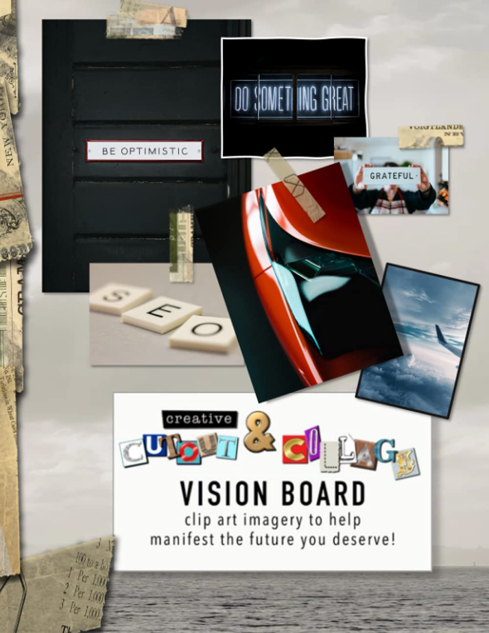 Vision Board Clip Art Imagery To Help Manifest The Future | Desertcart ...