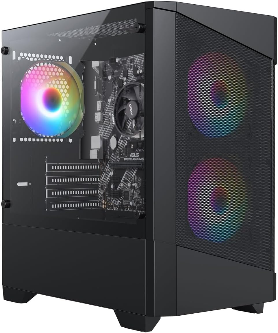 Palicomp AMD Cobra Desktop PC - Ryzen 5 5600G - 16GB RAM - 2TB M.2 SSD ...