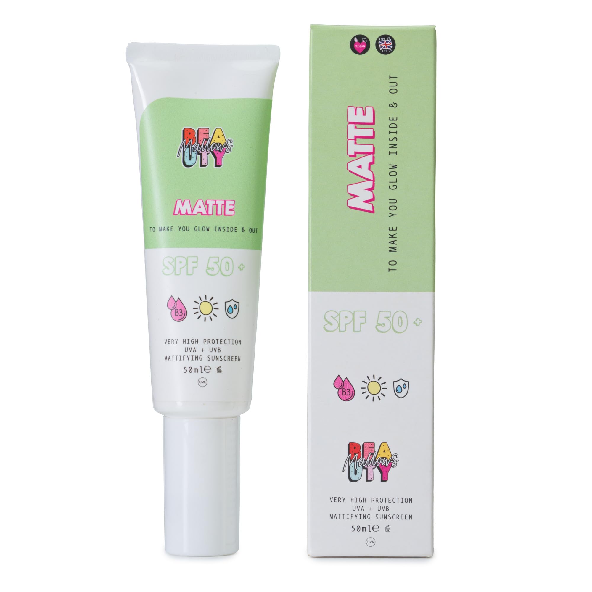 Matte SPF 50 Sunscreen – BigaMart