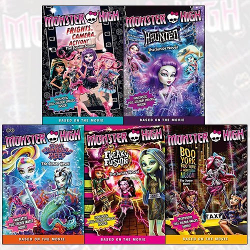 Perdita Finn Monster High The Junior Novel Collection 5 Books Bundle ...