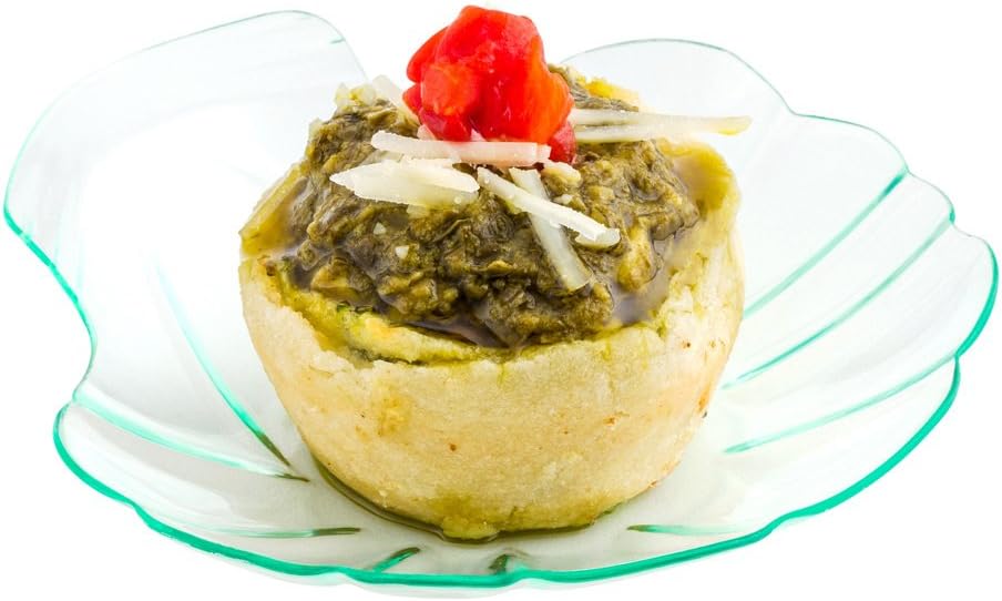 Amazon.com: Restaurantware 3.3 Inch Shell Appetizer Plate 100 ...