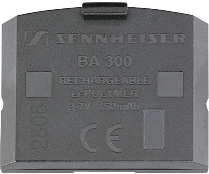 Amazon.com: Sennheiser BA300 Lithium Polymer Rechargeable Battery For ...