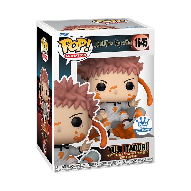 Amazon.com: Funko Pop! Animation: Jujutsu Kaisen Yuji Itadori Vinyl ...