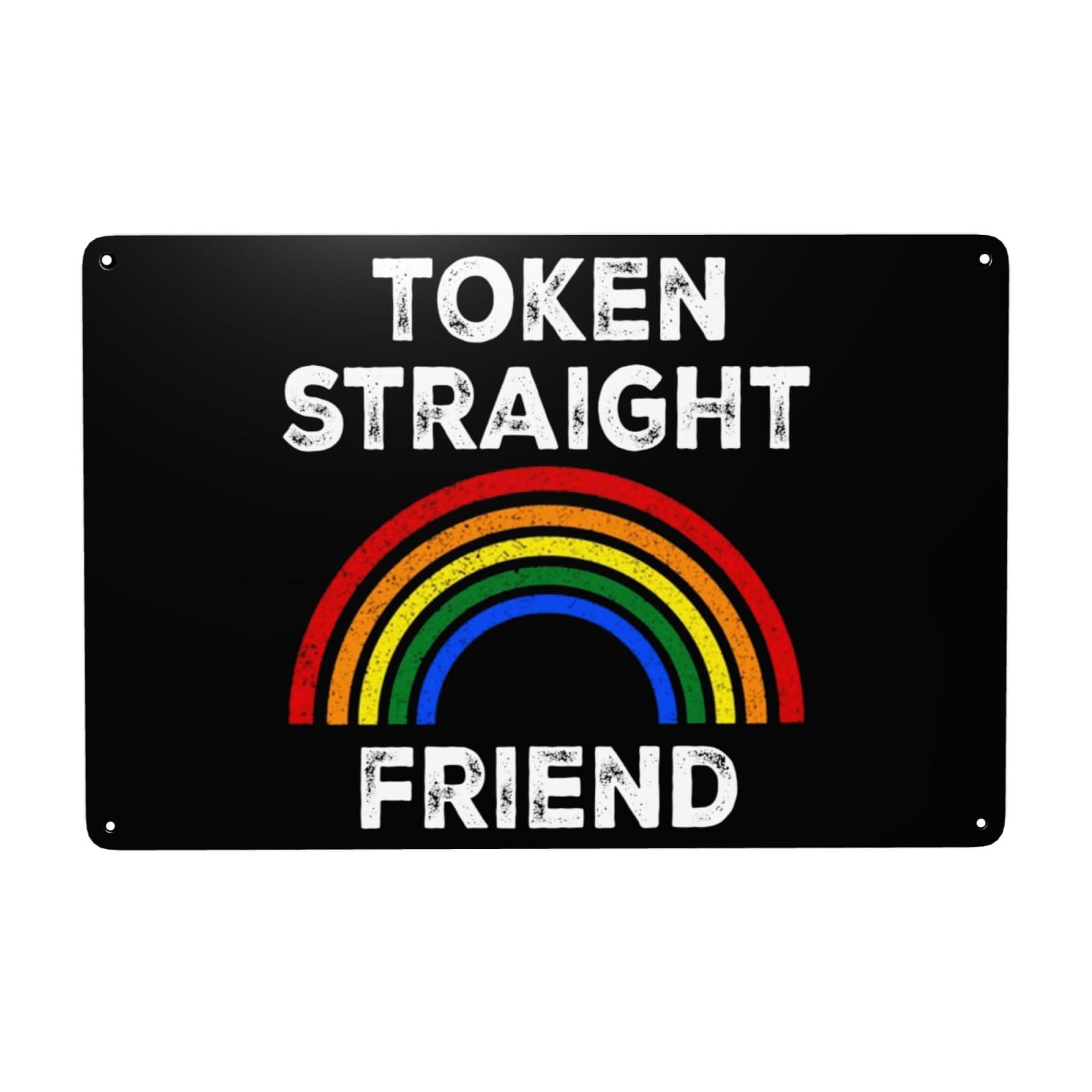 Keep Straight Sign