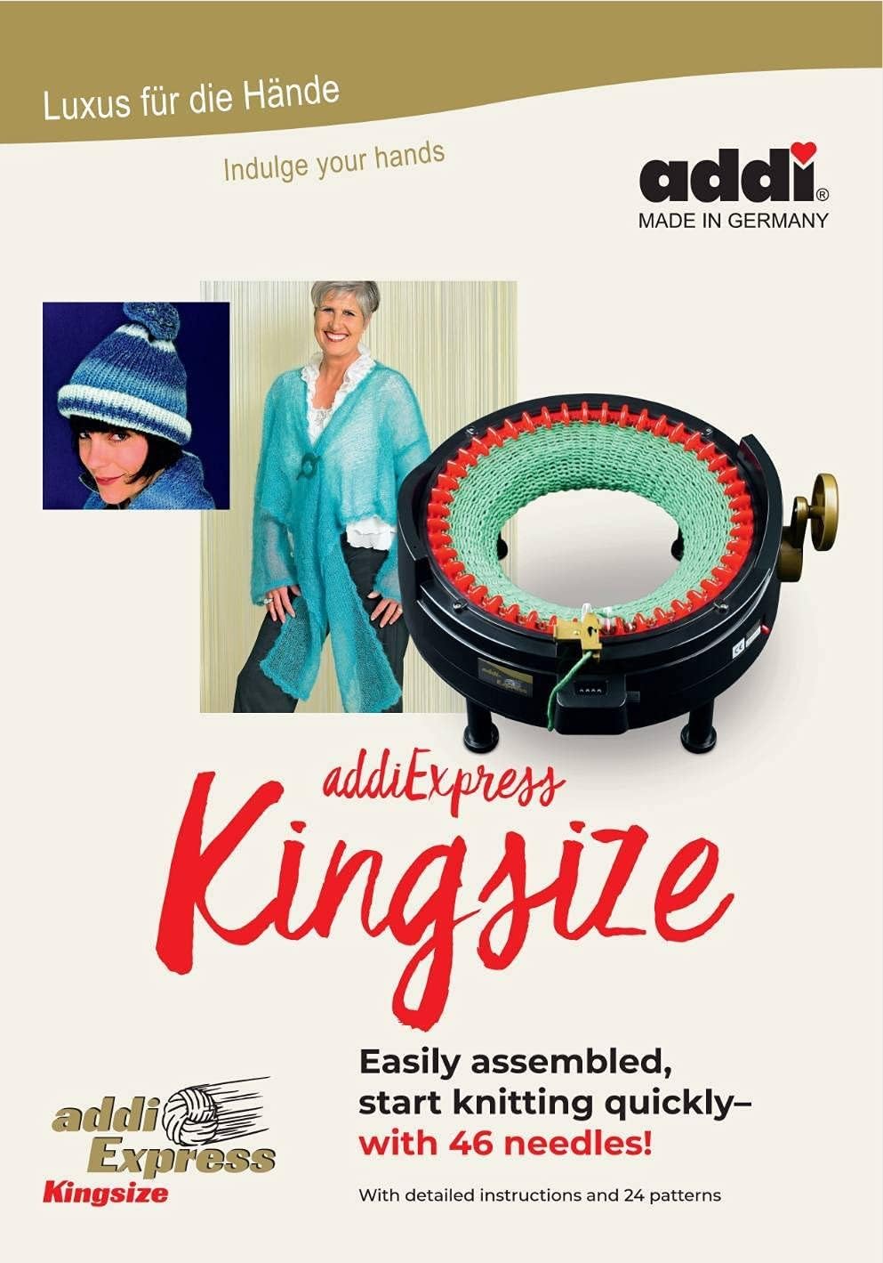 Addi Knitting Mill Book, One Size Fits : Amazon.co.uk: Home & Kitchen