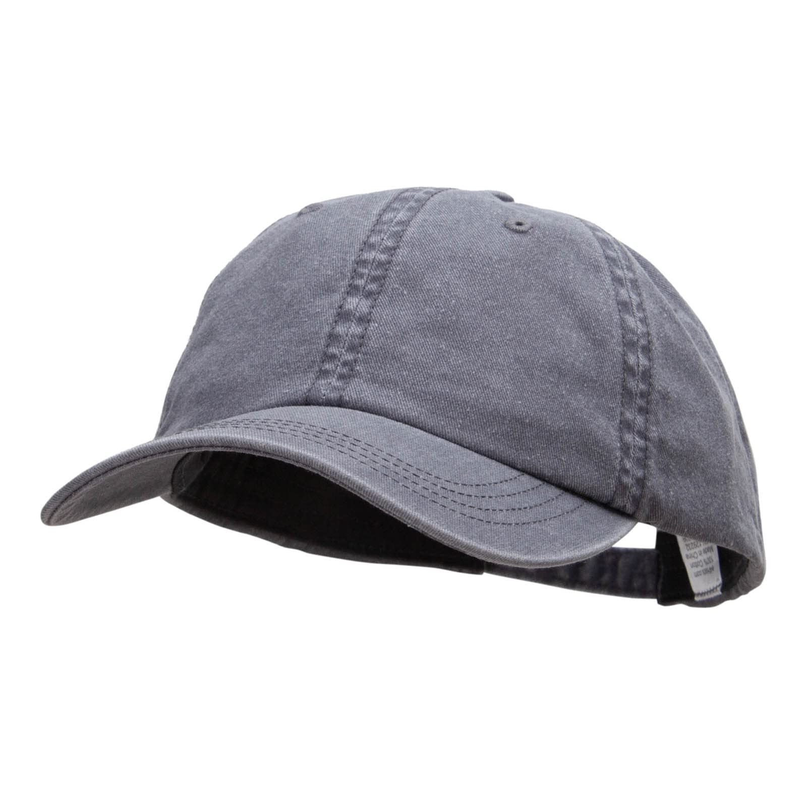 e4Hats.com Big Size Washed Pigment Dyed Cap - Grey OSFM at Amazon Men’s ...