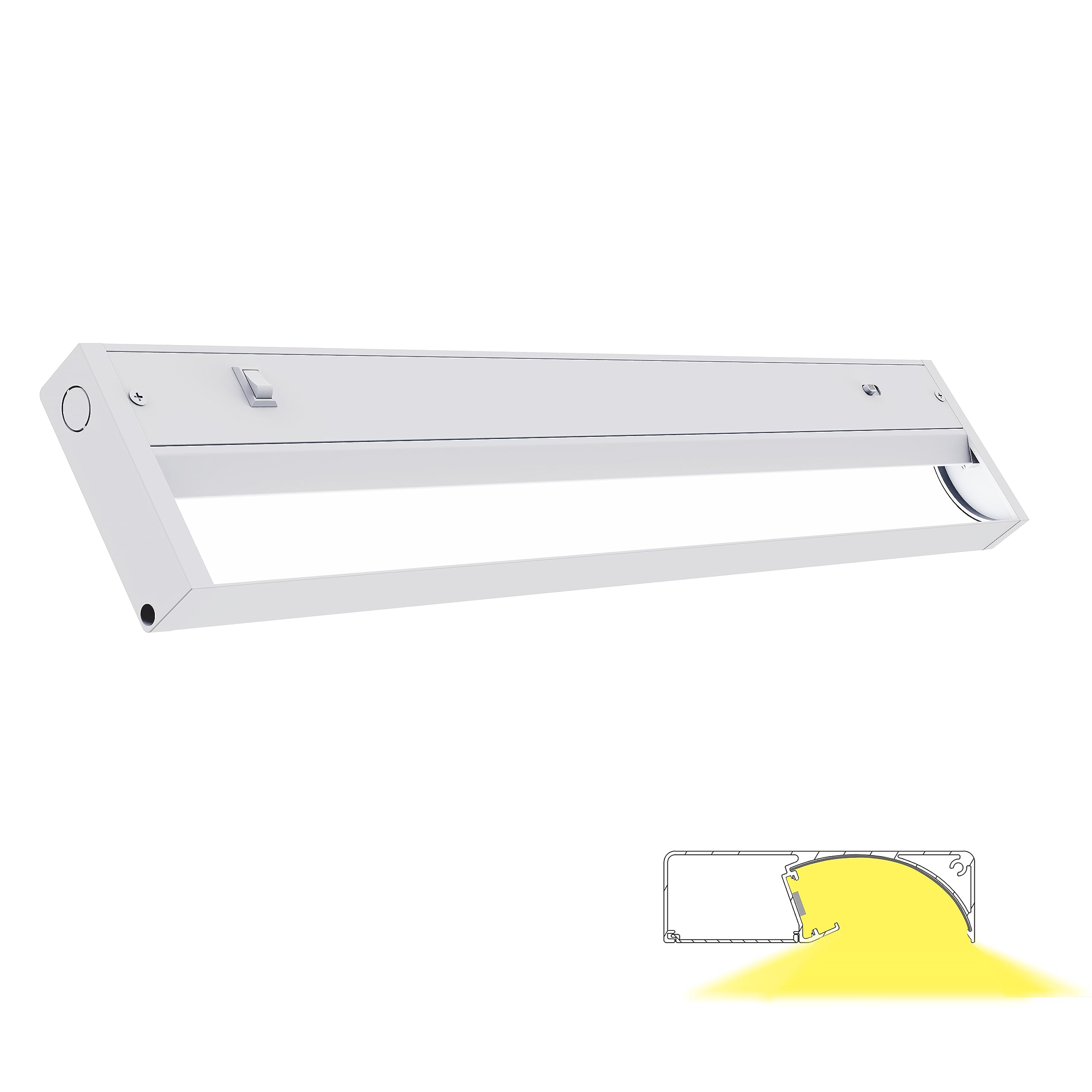 18 Inch Hardwired Cabinet Led Light Bar Under Cabinet Lighting | Bees