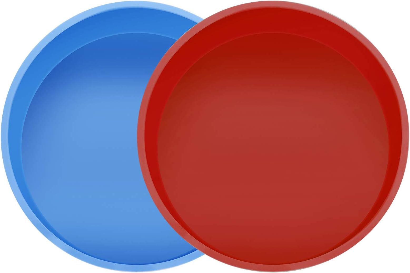 Walfos Silicone Square Cake Pan Silicone Brownie Pan with Non-Slip ...